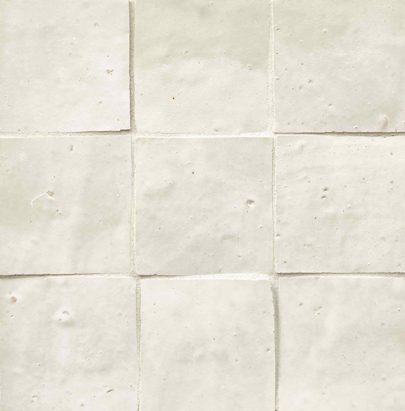 Casablanca White 4×4 | Zellige Series - Largest Natural Stone Importer ...
